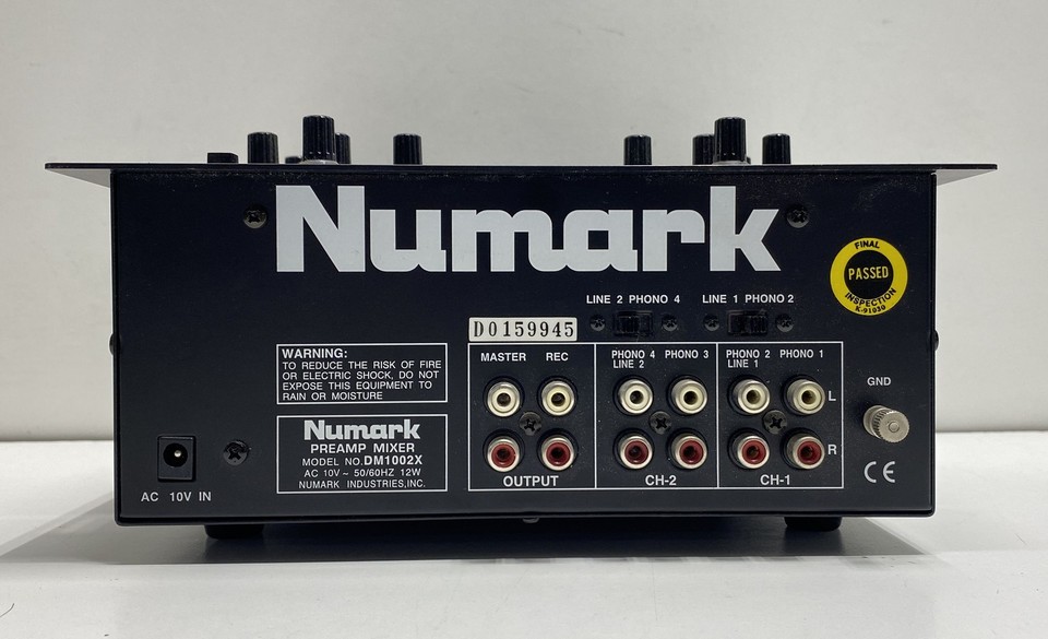 Numark DM1002X PreAmp Mixer | eBay