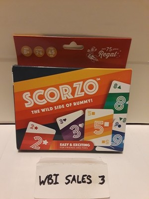 Scorzo The Wild Side of Rummy Card Game New | eBay