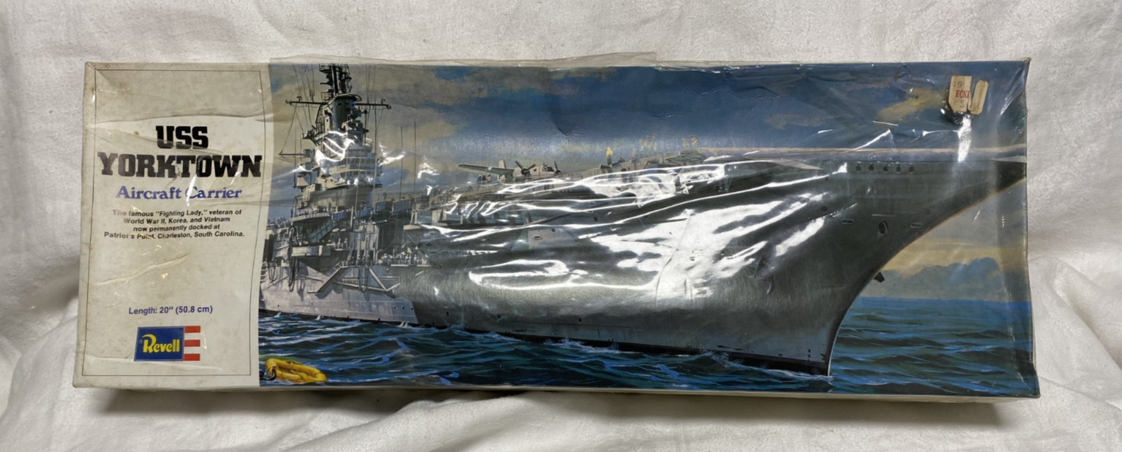Vintage 1975 Model Kit of USS Yorktown by Revell MIB- SCARCE | eBay