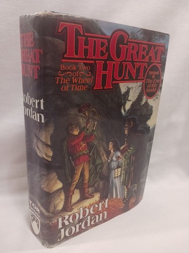 The Great Hunt Wheel Of Time # 2 WoT Jordan First Edition 2nd Printing ...
