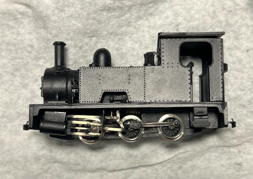 GEM 009 Bagnall 0-6-0t (Dennis) with 1109 chassis completed 4mm scale ...