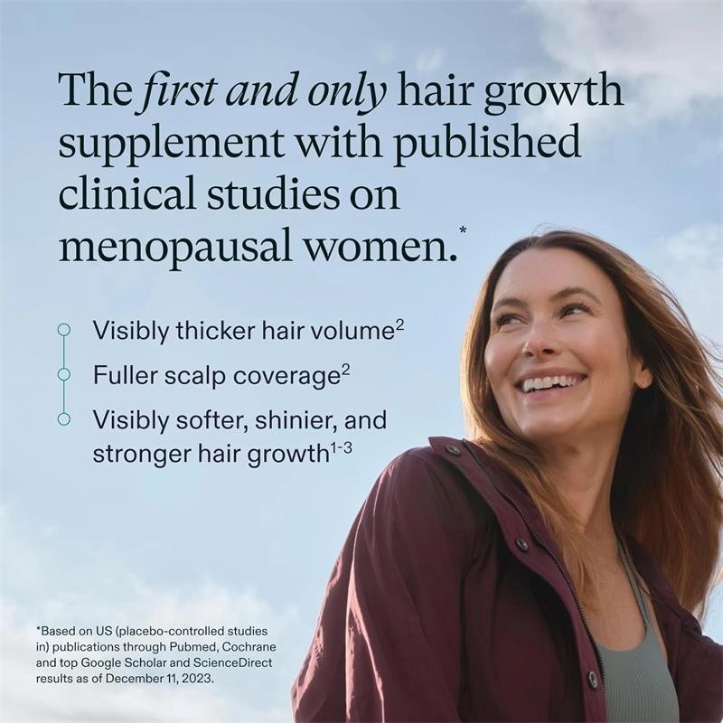 1-3pcs Women's Balance Hair Growth Supplements, Ages 45 and Up, 120 ...