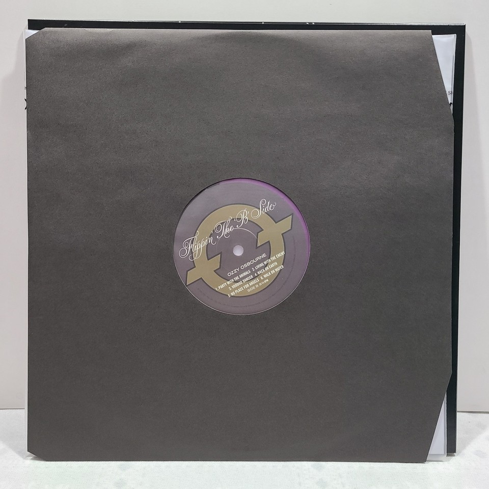 OZZY OSBOURNE Flippin The B Side LP 2019 Vinyl Purple Black Splatter ...