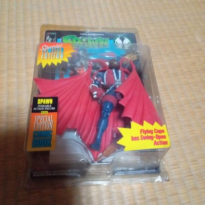 Spawn Action Figure 27 Special Edition with Flying Cape & Comic Book | eBay