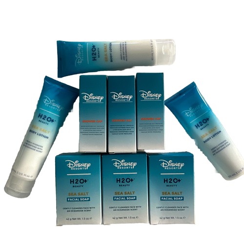 Disney Resorts H2o+ 3 Of Each-Sea Salt Body Lotion, Facial Soap ...