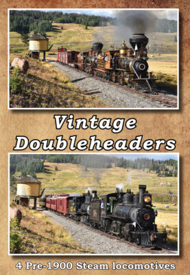 Vintage Doubleheaders 4 Pre-1900 Steam Locomotives Cumbres Eureka ...