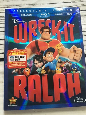Disney: Wreck It Ralph Collector’s Edition Blu-Ray & DVD | eBay