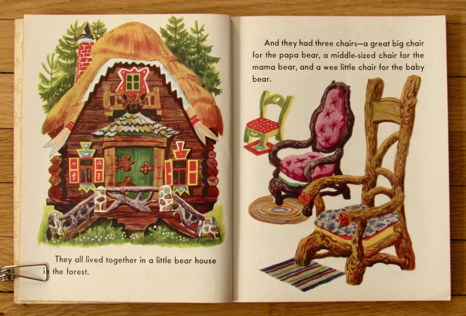 THE THREE BEARS F. Rojankovsky Little Golden Book 1948 First Edition A ...