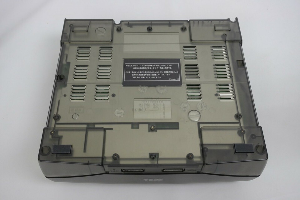 Sega Saturn Skeleton Console 1998 Special Campaign Original Boxed GOOD ...