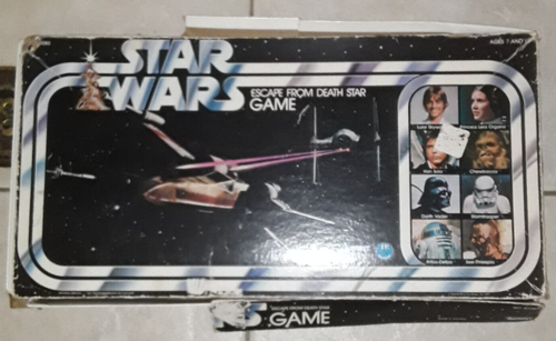 vintage kenner STAR WARS ESAPE THE DEATH STAR board game complete | eBay