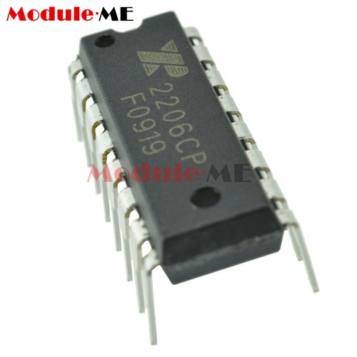 10PCS Exar XR2206 XR2206CP Monolithic Function Generator IC 16 PIN DIP ...