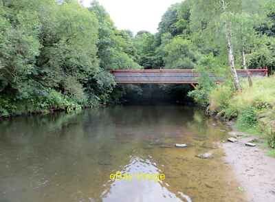 Photo 12x8 River Croal and footbridge In Moses Gate Country Park. c2014 ...