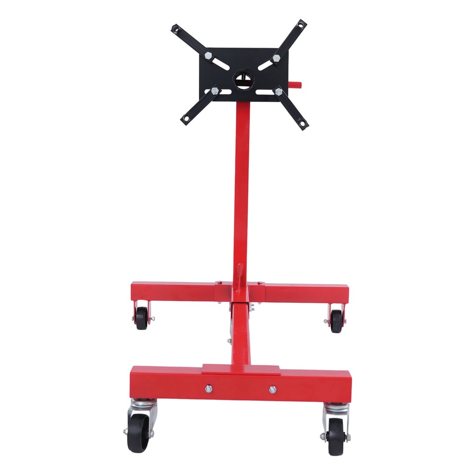 Rotating Engine Stand 1250lbs Motor Hoist Dolly w/ 360° Adjustable Head ...