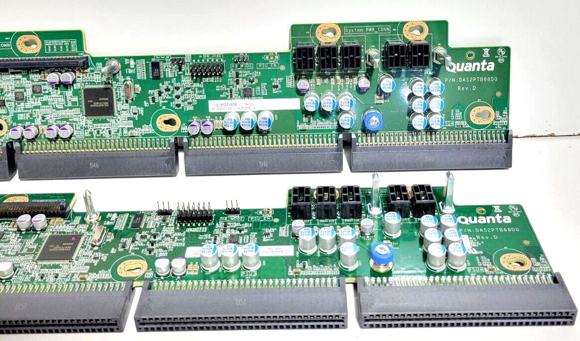 LOT OF 2 - QUANTA BACKPLANE BOARD P/N: DAS2PTB68D0 REV: D | eBay