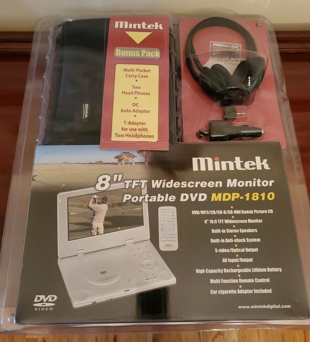 Mintek MDP-1810 Portable DVD Player (8") for sale online | eBay