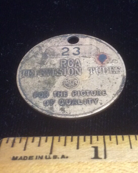 RCA Treasure Token - RCA Television Tubes | eBay