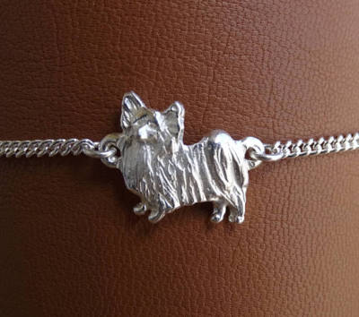 Sterling Silver Papillon Anklet | eBay