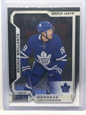 Toronto Maple Leafs - Andreas Johnsson - 18/19 O-Pee-Chee - Marquee ...