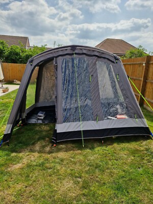 Kampa Hayling 4 Classic Air Pro Tent + Vestibule, Footprint, Carpet & e ...
