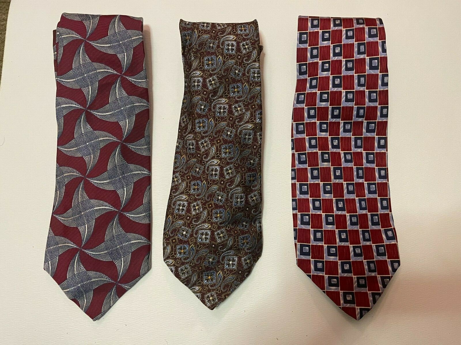 Robert Talbott Nordstrom Silk tie ties 4" x 56" - Lot of 3 | eBay