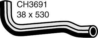 Mackay Rubber Bottom Radiator Hose for Ford Territory 4.0L 6Cyl CH3691 ...