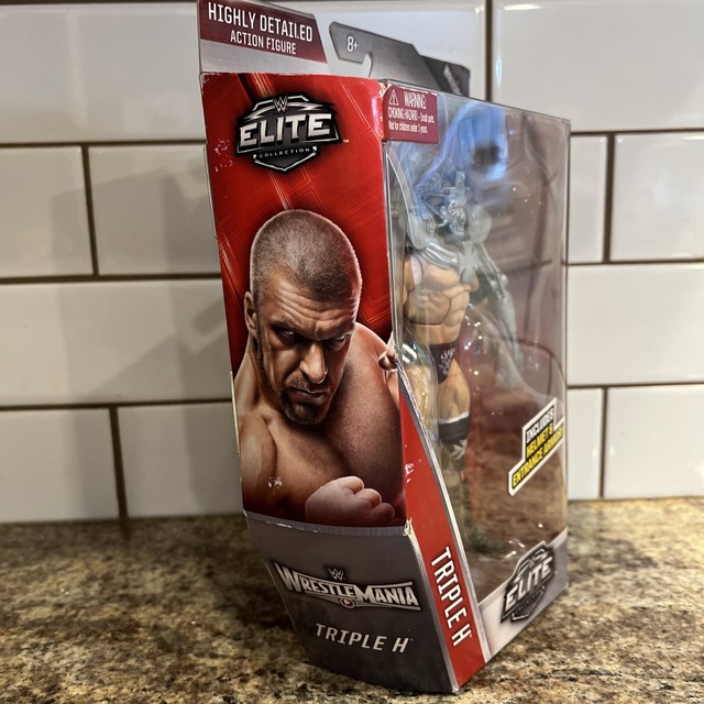 WWE Mattel Triple H Elite Series 42 Figure Terminator Attire Wm31 HHH ...