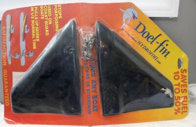 NEW DOEL-FIN HYDROFOIL TRIMS OUTBOARD OR STERNDRIVE MOTOR PULL SKIERS ...