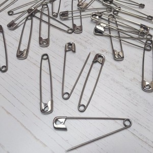 Large 60mm Stainless Steel Safety Pin a Rust Free Corrosion Proof Pin ...