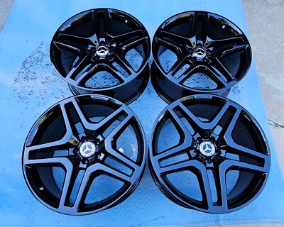 21" LKNEW OEM FACTORY ORIGINAL MERCEDES GL63 GL550 GL450 AMG BLACK ...