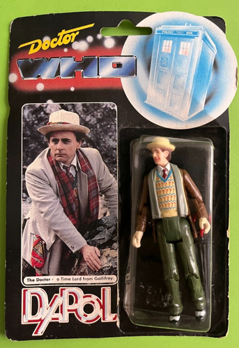1987 Dapol 7th Seventh Doctor DR. Who Vintage Action Figure Carded MOC ...