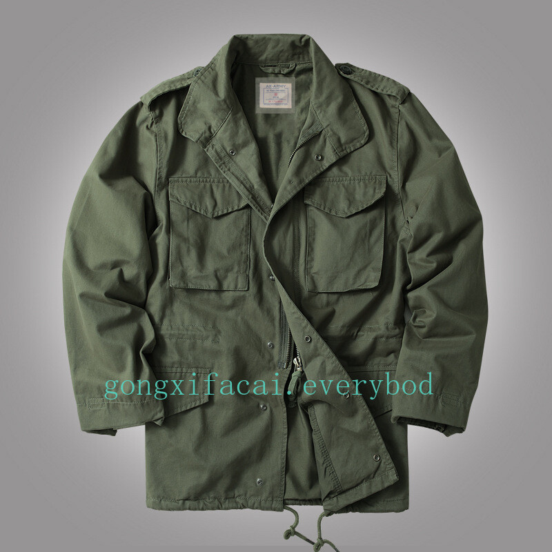 M65 Combat Field Jacket Mens Military US Army Tactical Outdoor Hiking ...