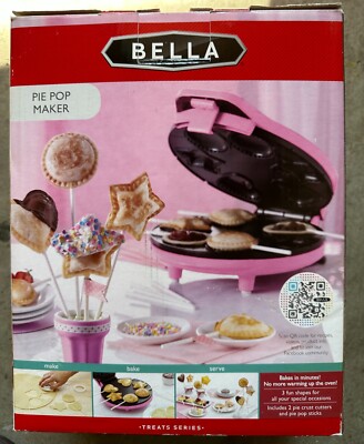 Bella Pie Pop Maker Treats Series 3 Shapes 2 Pie Crust Cutters NEW In ...