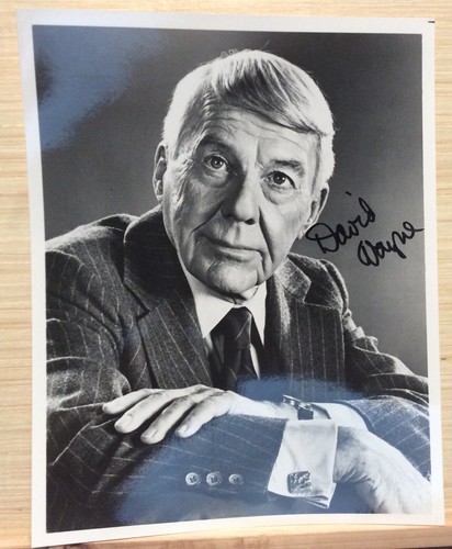 David Wayne Signed Autographed Photo BATMAN THE MAD HATTER Villain 8 X ...