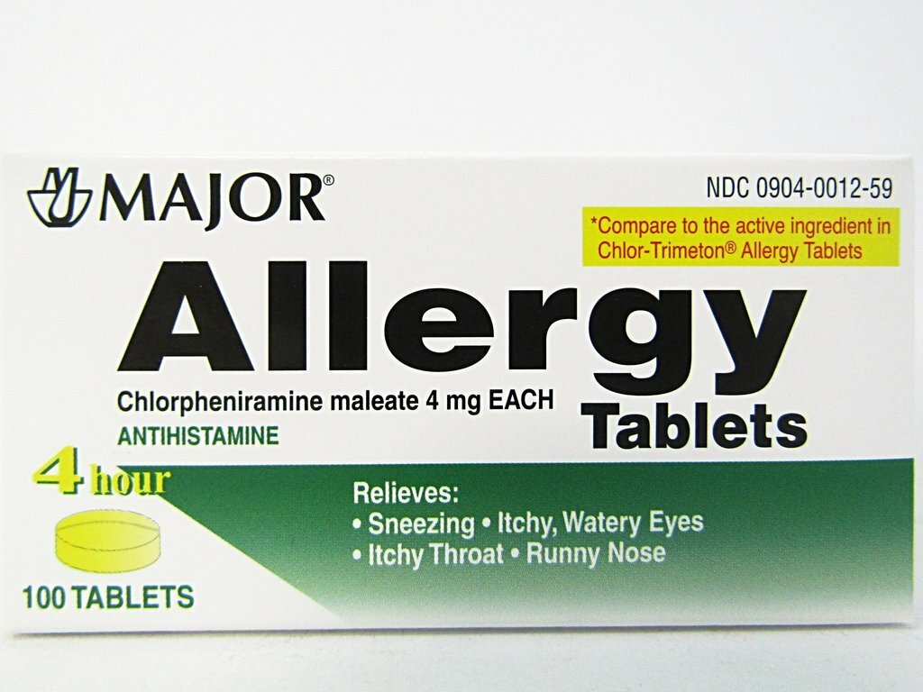 Chlorpheniramine 4mg 100, 1000 Tablets Compare to Chlor-Trimetron 2026 ...