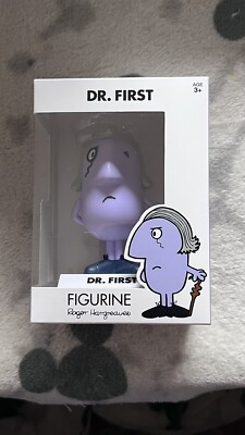 MR MEN DOCTOR WHO FIRST DOCTOR 3.75" VINYL FIGURE BRAND NEW BBC ...