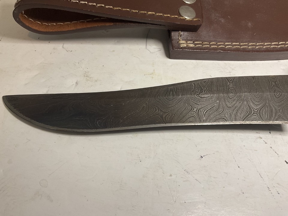 Custom Handmade Knife King's Damascus Steel Filipino Machete hand forge ...