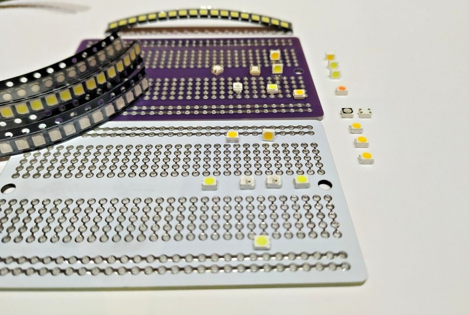 50x SMD LED PLCC-2 3528 1210 warm weiß - blau - rot - grün - gelb ...