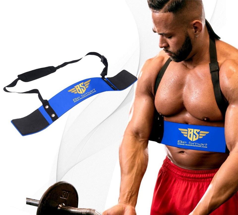 Heavy-Duty Arm Blaster Body Building Bomber Bicep Curl Triceps Muscle ...