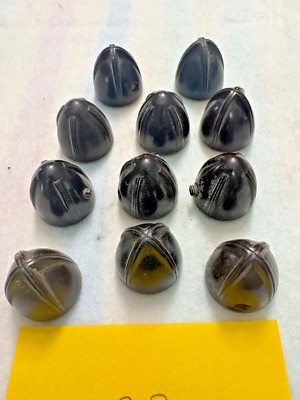 11 Larger mid century Bullet radio Knobs for many radios- Lot 138 | eBay