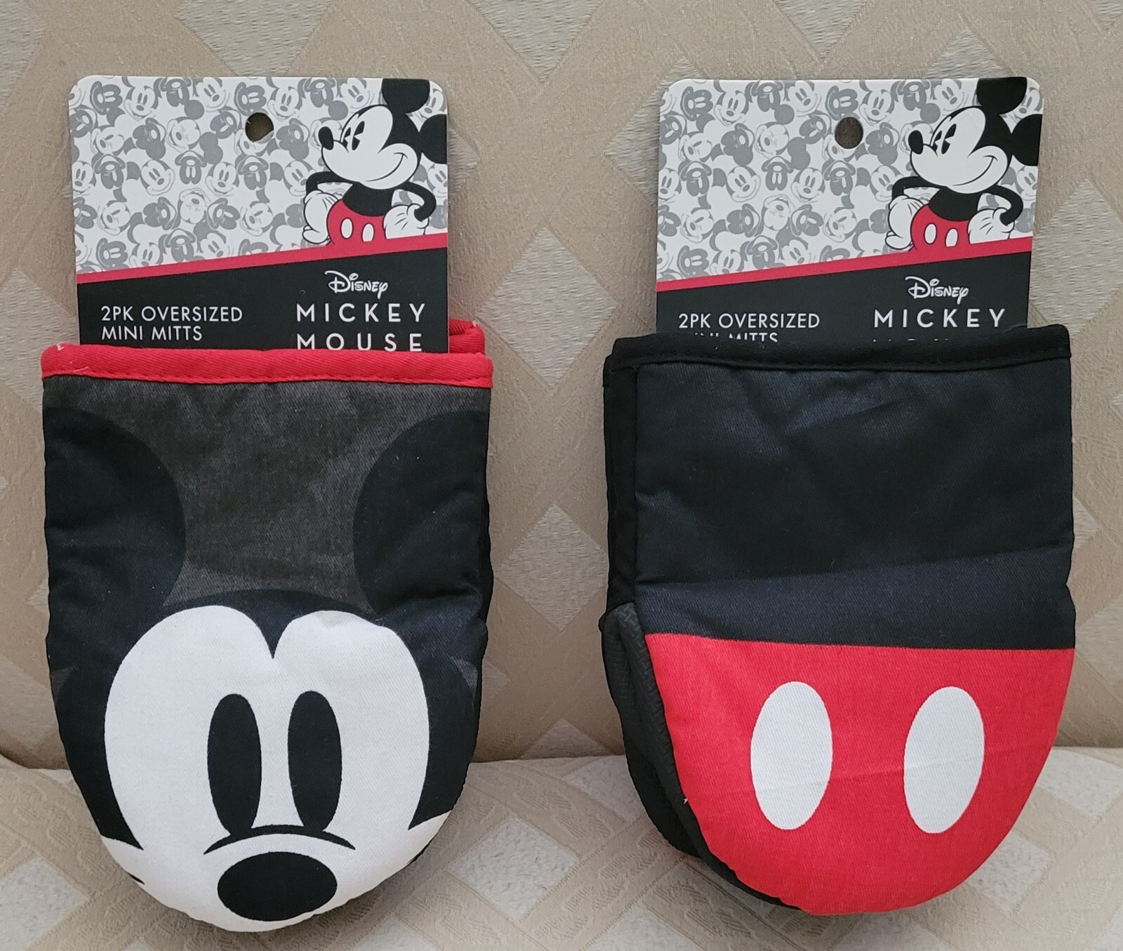 Disney Mickey Mouse 2-Pack Oversized Mini Mitts (2 Sets) | eBay