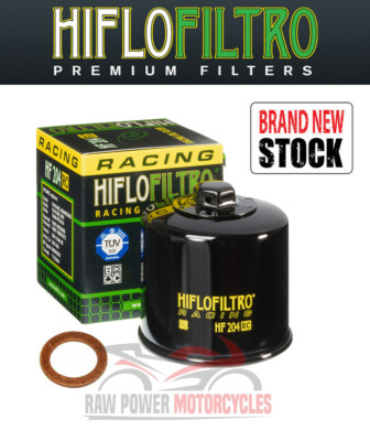 Fits Triumph Tiger 1050 ABS 2008 Oil Filter & Sump Washer HF204RC | eBay UK