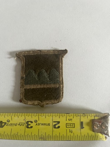 WWII US Army Patch 80th Division Blue Ridge Northern France European ...