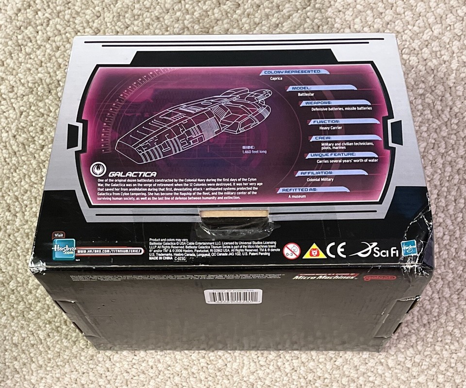 Battlestar Galactica Titanium Series “Galactica” die-cast MODEL toy ...
