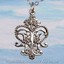 VOODOO - ERZULIE FREDA - Veve Charm Pendant STERLING Silver 925 Lwa ...