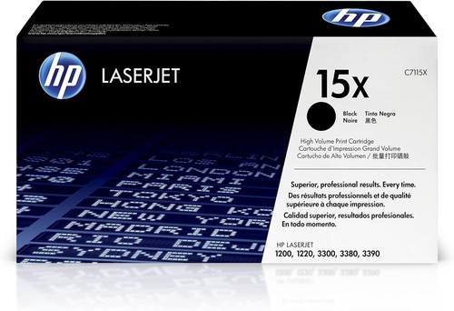 Toner Noir HP 15X (C7115X) Authentique | eBay