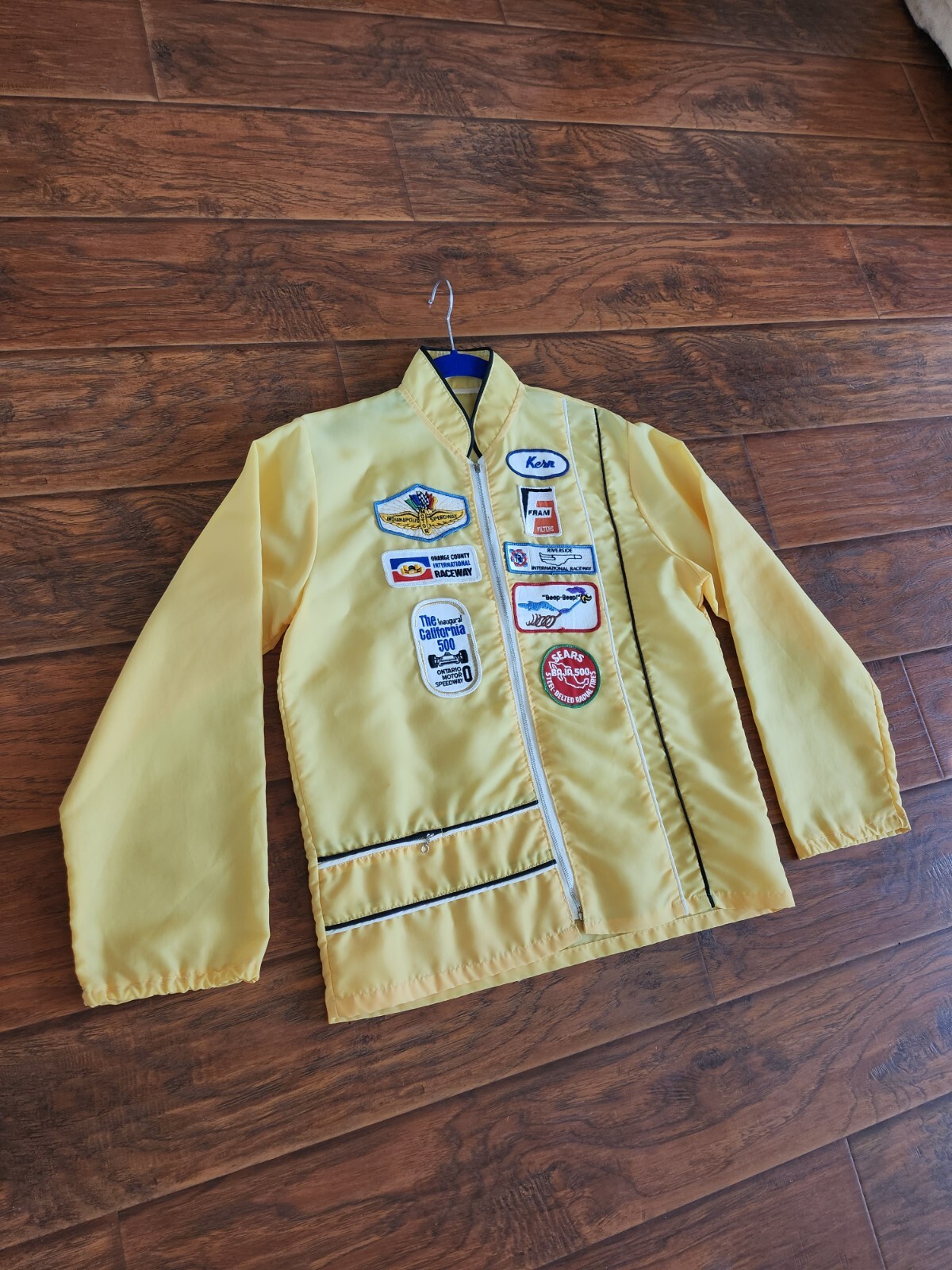 RARE 🔥 Vintage 1950s RACING JACKET Inaugural CALIFOR… - Gem