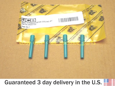 JCB BACKHOE - GENUINE JCB PISTON COOLING JET, 4 PCS. (PART NO. 320/ ...
