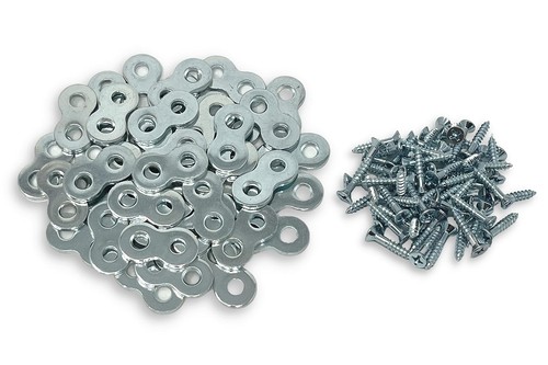 30pack With Screws Heavy Duty Figure 8 Table Top Connector Or Desk Top ...