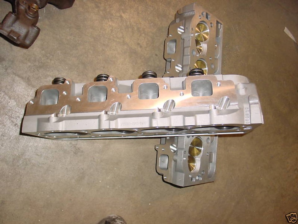 BBC Chevrolet 396 427 454 496 502 540 Aluminum Heads 320cc Rectangle ...