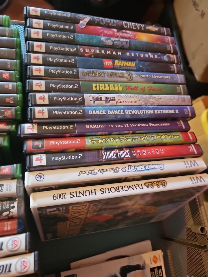 Lot 38 Ps2 Ps3 Ps4 GameCube Wii Xbox One Video Games Some New Some Cib ...